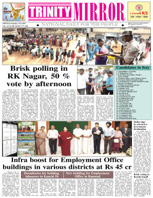 Fillable Online trinitymirror 27-06-2015 - Trinity Mirror ...