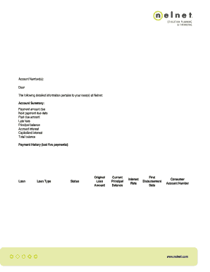 Fillable Online nelnet City STATE ZIP - Nelnet Fax Email Print - pdfFiller