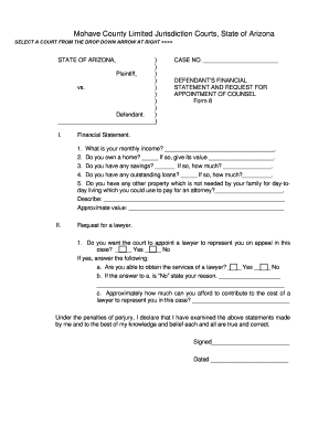 Fillable Online mohavecourts az SELECT A COURT SELECT A DROP DOWN ...