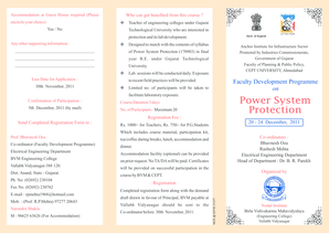 Fillable Online Power System Protection - Gujarat Technological University Fax Email Print ...