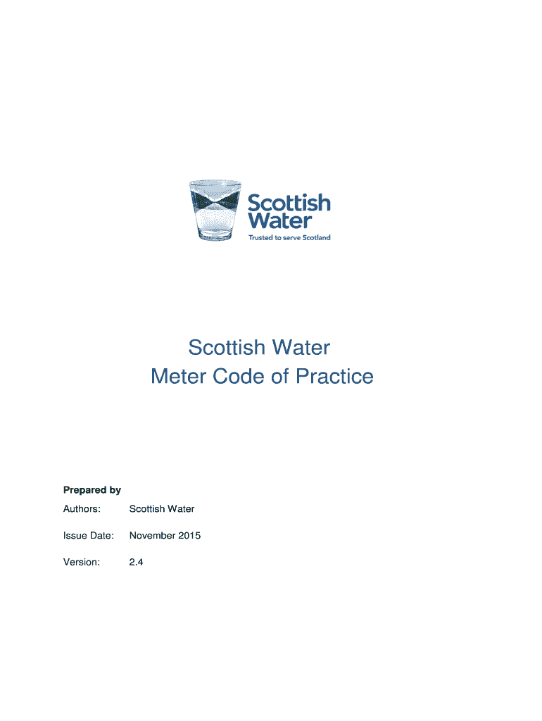 Fillable Online Scottish Water Fax Email Print - pdfFiller