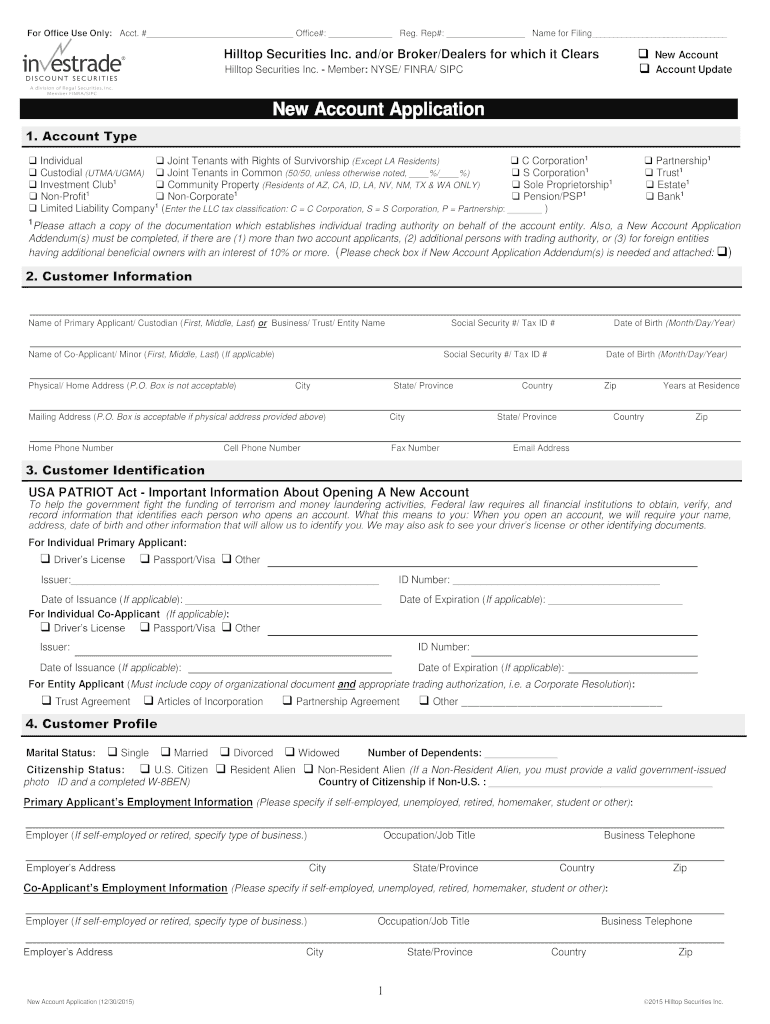 Fillable Online For Office Use Only Acct Fax Email Print - pdfFiller