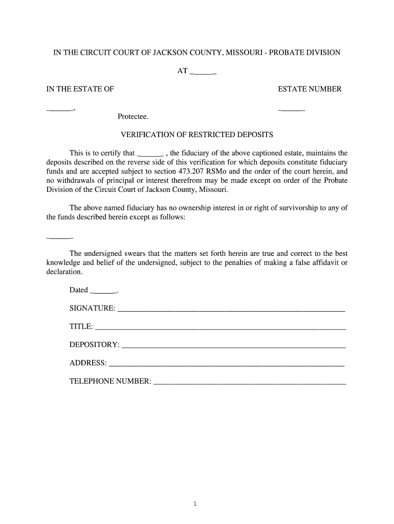 Fillable Online 16thcircuit AT IN THE ESTATE OF ESTATE NUMBER - 16th Circuit Court of ...