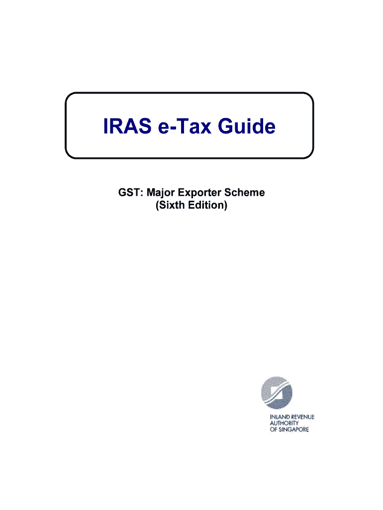 Fillable Online GST: Major Exporter Scheme Fax Email Print - pdfFiller