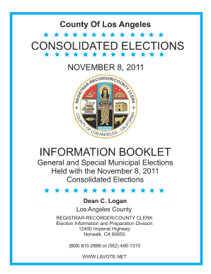 Fillable Online lavote Info Booklet Cover - Los Angeles County RRCC Fax ...