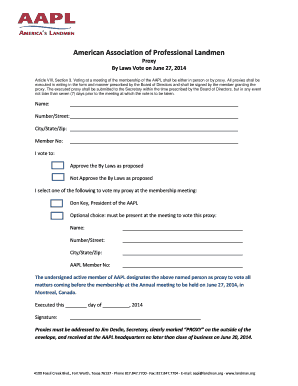 Fillable Online landman Article VIII, Section 3 Fax Email Print - pdfFiller