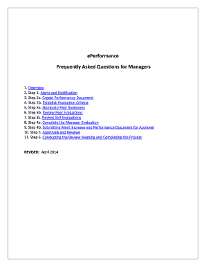 Fillable Online Frequently Asked Questions for Managers Fax Email Print ...