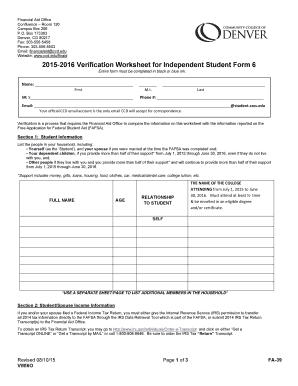 Fillable Online ccd Campus Box 206 Fax Email Print - pdfFiller