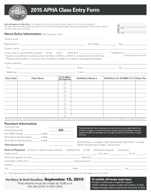 Fillable Online APHA Use Fax Email Print - pdfFiller