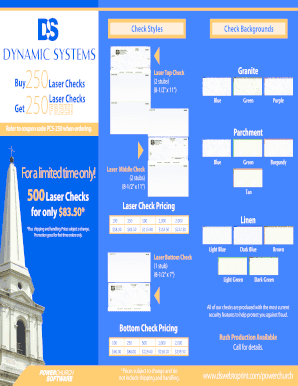 Fillable Online Check Styles Fax Email Print - pdfFiller