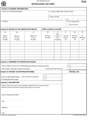 Fillable Online Income Tax Withholding ReturnRev MAY-01-2015 Designer ...