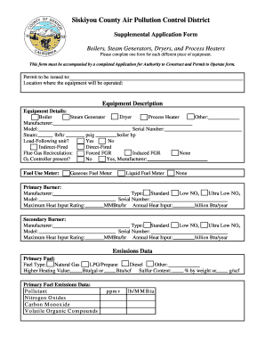 Fillable Online co siskiyou ca Siskiyou County Air Pollution Control ...