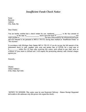 Fillable Online Insufficient letterdoc Fax Email Print - pdfFiller