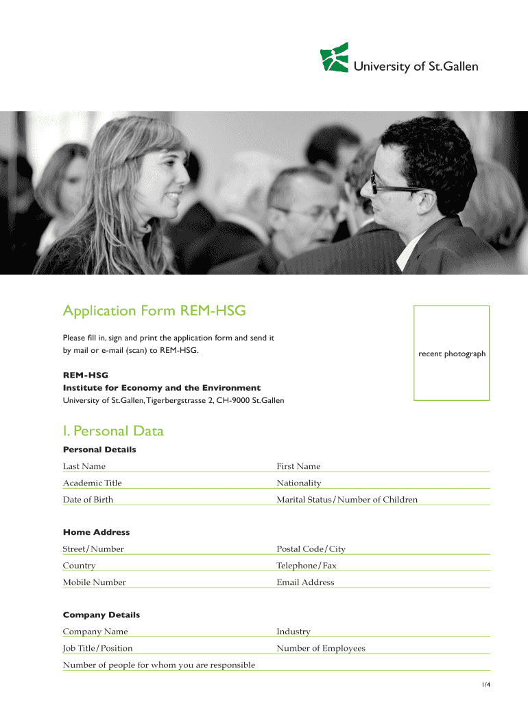 Fillable Online Please fill in, sign and print the application form and ...