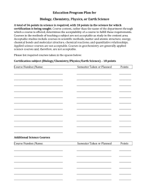 Fillable Online education barnard Education Program Plan for Fax Email ...