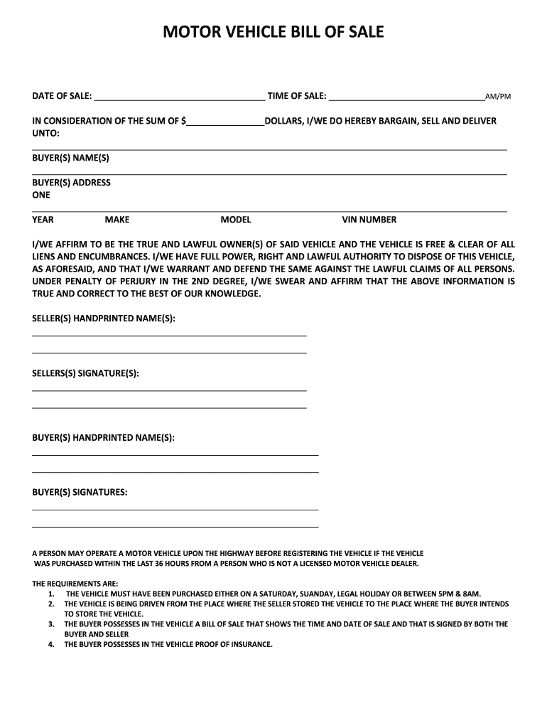 Bill Of Sale Colorado Fill Online Printable Fillable Blank PdfFiller