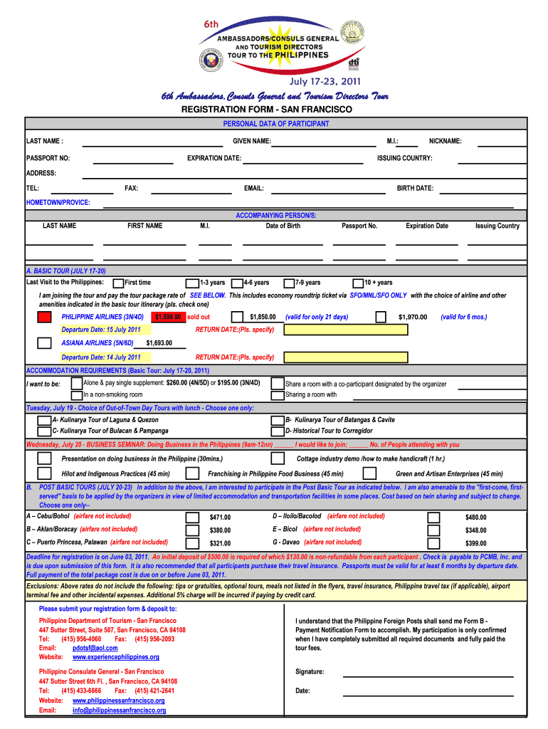 Fillable Online philippineembassy-usa 6th Ambassadors,Consuls General ...