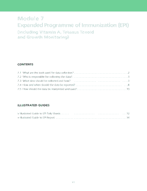 Fillable Online Expanded Programme of Immunization (EPI) Fax Email Print - pdfFiller