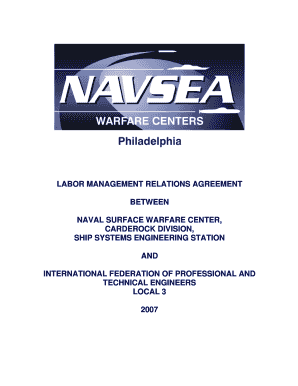 Fillable Online NAVSEA Philadelphia Contract - IFPTE Fax Email Print ...
