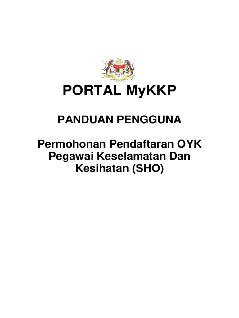 Fillable Online PORTAL MyKKP - DOSH Fax Email Print - pdfFiller