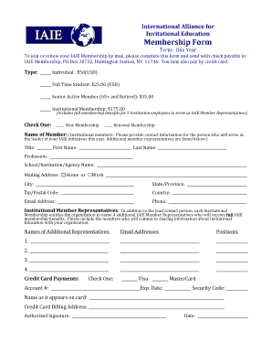 Fillable Online International Alliance for Invitational Education ...