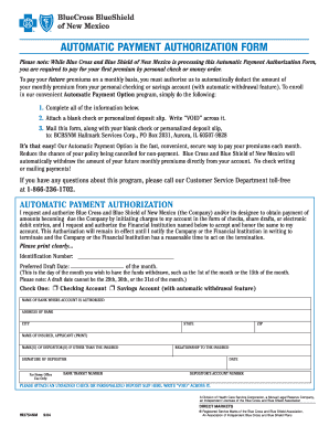 Fillable Online Please note While Blue Cross and Blue Shield of New ...