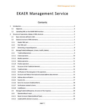 Fillable Online ekaer nav gov EKAERManagementService 15 EN - ekaer nav ...