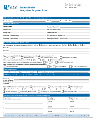 Fillable Online ucare Mental Health Fax 1-855-307-6981 Outpatient ...
