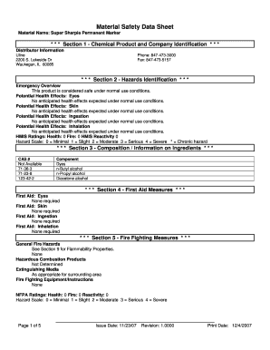 Fillable Online Super Sharpie Permanent Marker Fax Email Print - pdfFiller