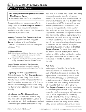 Fillable Online Plot Diagram Banner Fax Email Print - pdfFiller
