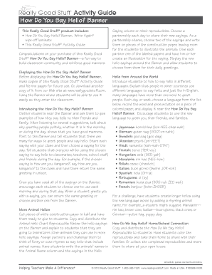 Fillable Online How Do You Say Hello Fax Email Print - pdfFiller