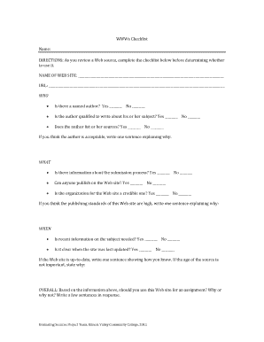 Fillable Online ivcc WHEN - Illinois Valley Community College - ivcc Fax Email Print - pdfFiller