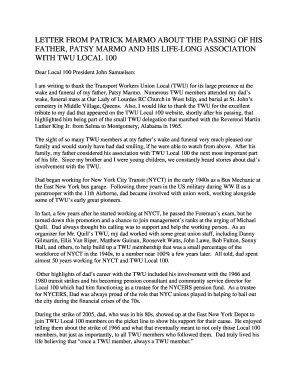 Fillable Online Letter to our Tourism Partners Fax Email Print - pdfFiller