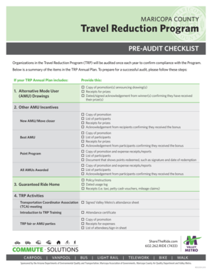 Fillable Online valleymetro MARICOPA COUNTY Travel Reduction Program ...