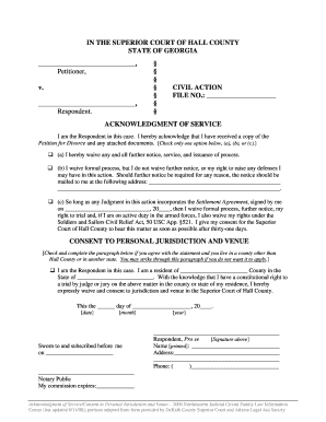 Fillable Online hallcounty I hereby acknowledge that I have received a ...