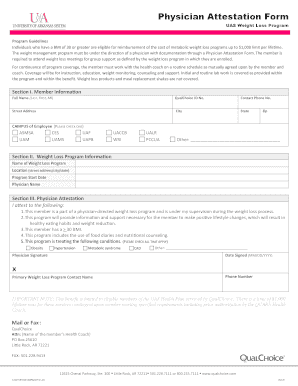 Fillable Online Physician Attestation Form - Qual Choice Fax Email ...
