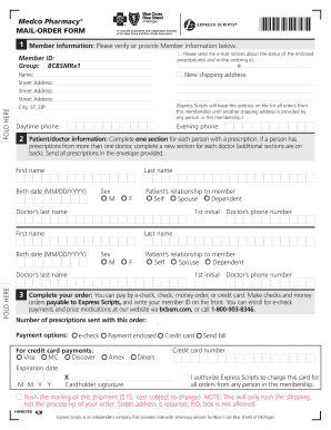 Fillable Online mcc Medco Pharmacy Mail-Order Form - Local Fax Email ...