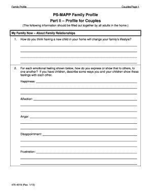 Fillable Online 470-4019 PS-MAPP Family Profile - iowakidsnetcom Fax ...
