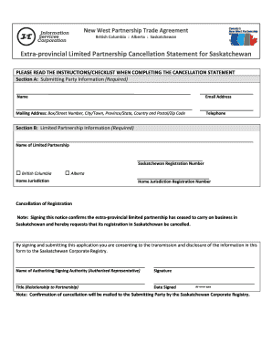 Fillable Online isc LP Registration Statement Form Fax Email Print ...