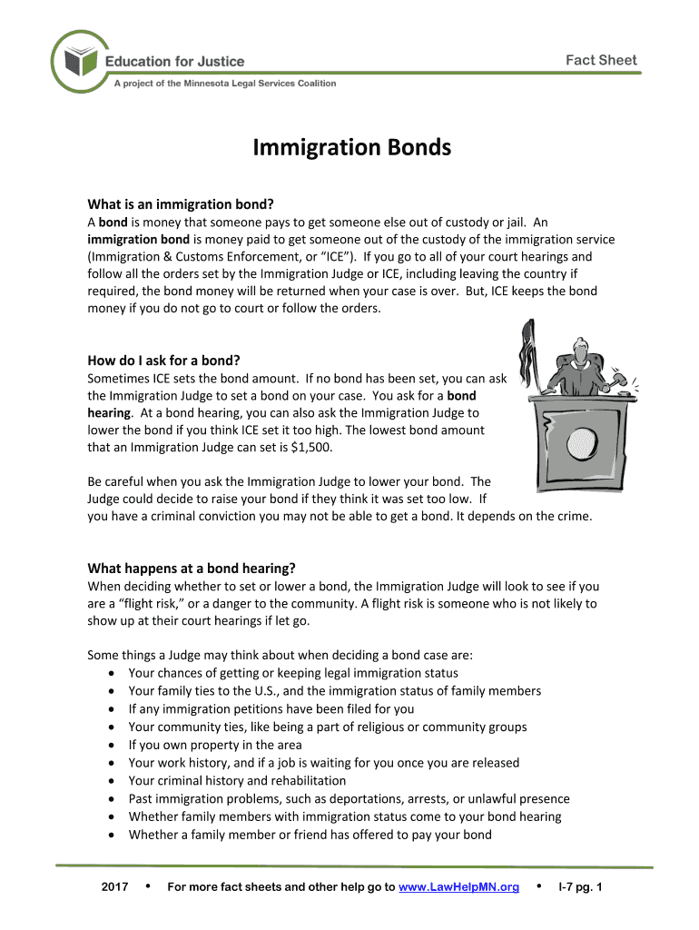 Fillable Online Immigration Bonds Fax Email Print - pdfFiller