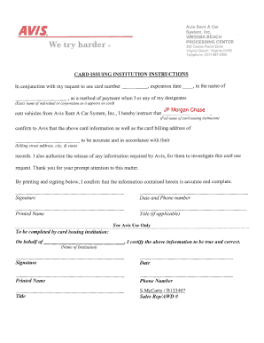 Fillable Online finance fiu Avis Rent A Car System, Inc - finance fiu ...