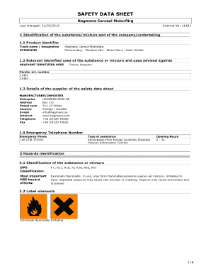 Fillable Online Last changed 21022012 Fax Email Print - pdfFiller