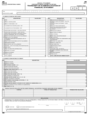 Fillable Online RESET SHOW 8A3 HIDE 8A3 SPECIAL ATTACHMENT CORPORATE ...