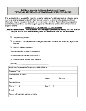 Fillable Online fraqmd Carl Moyer Memorial Air Standards Attainment ...