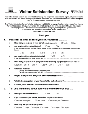 Fillable Online lecastelam Visitor Satisfaction Survey - lecastelamfr ...