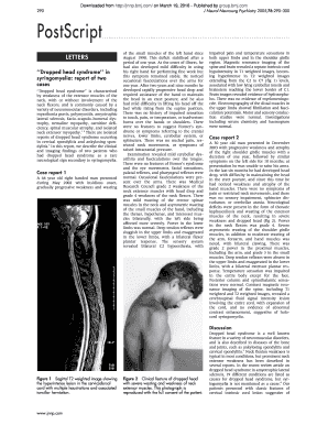Fillable Online J Neurol Neurosurg Psychiatry PostScript - BMJ Journals Fax Email Print - pdfFiller
