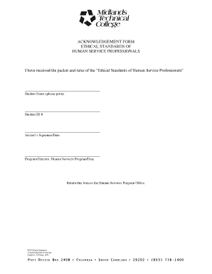 Fillable Online www4 midlandstech post office box 2408 columbia south ...