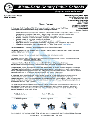 Fillable Online Magnet Contract Fax Email Print - pdfFiller