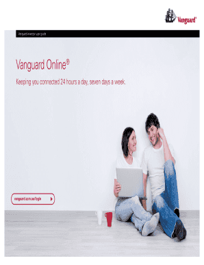 Fillable Online Vanguard Online Fax Email Print - pdfFiller