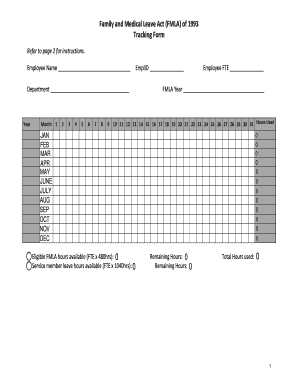 Fillable Online apps hr ou Family and Medical Leave Act FMLA of 1993 ...